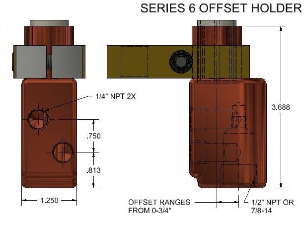 CYLINDER MOUNTED COMPONENTS | Offset Electrode Holders / Insulation ...
